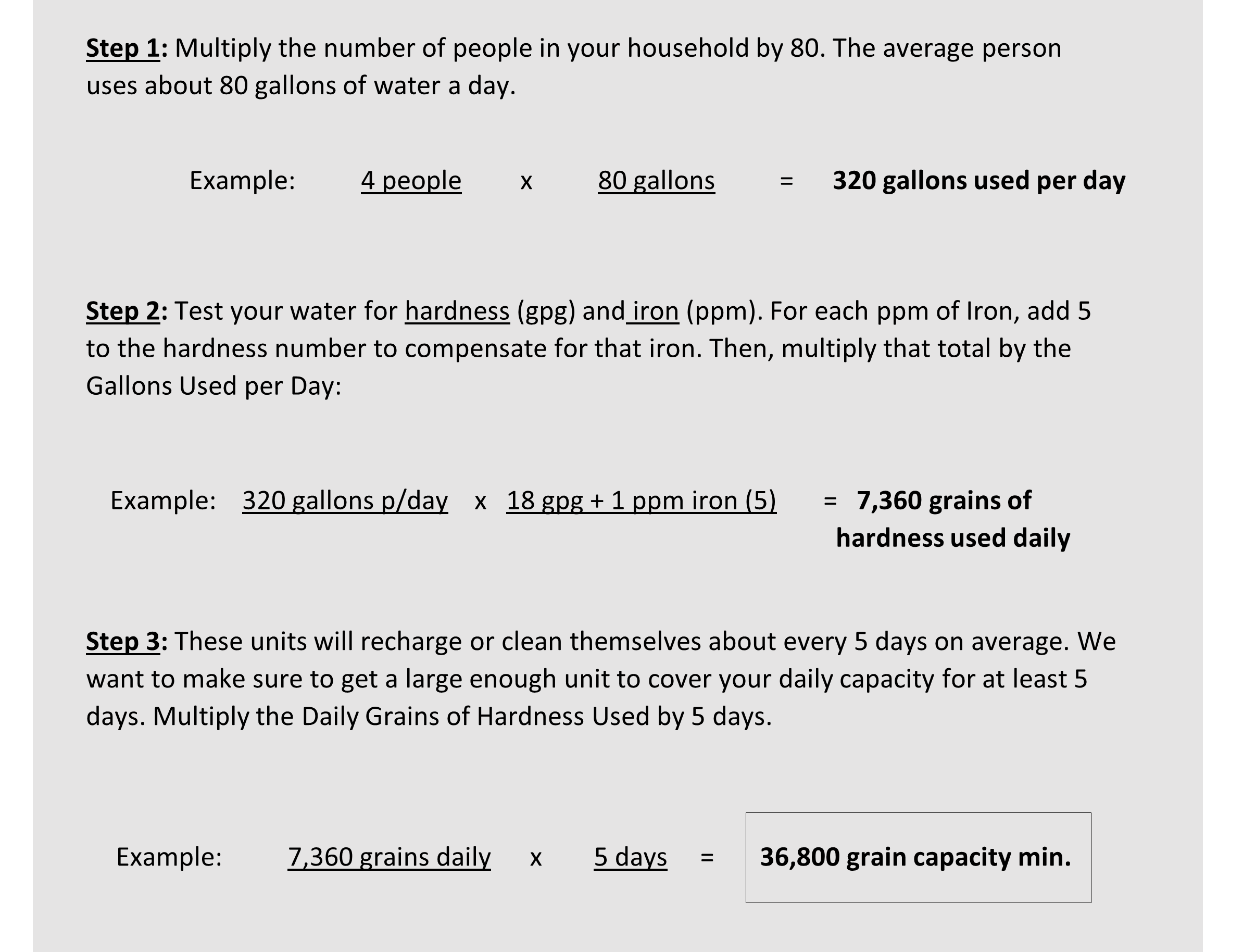 Softener Comparison Chart – Rheem